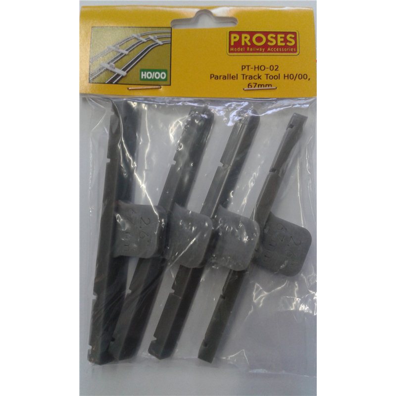 Proses HO/OO Scale Parallel Track Tool 67mm