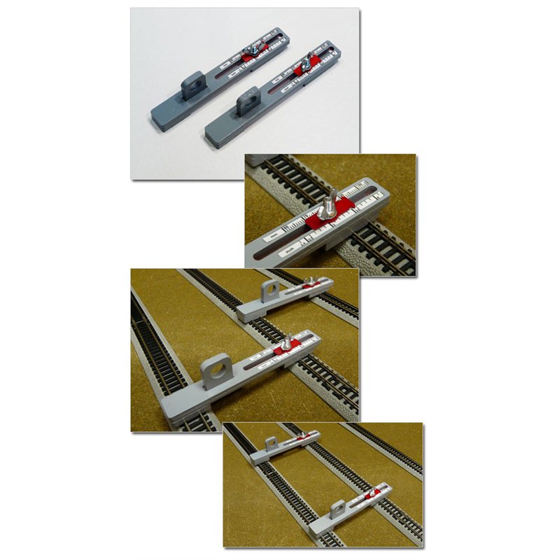 N Scale Adjustable Parallel Track Tool (x2)